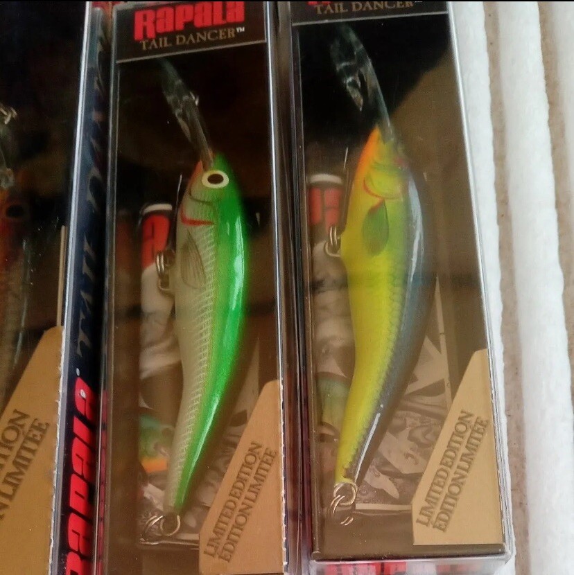 4 set RaPaLa/Tail Dancer TD-9.TD-7 limited Edition Old Lure Ship From ...