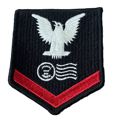 US Navy Postal Clerk Rate 3RD Class Petty Officer Rating Patch USN NOS ...