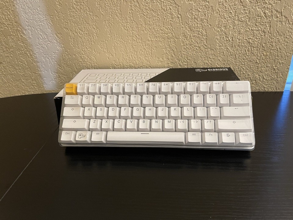 Glorious White gaming keyboard wireless | eBay