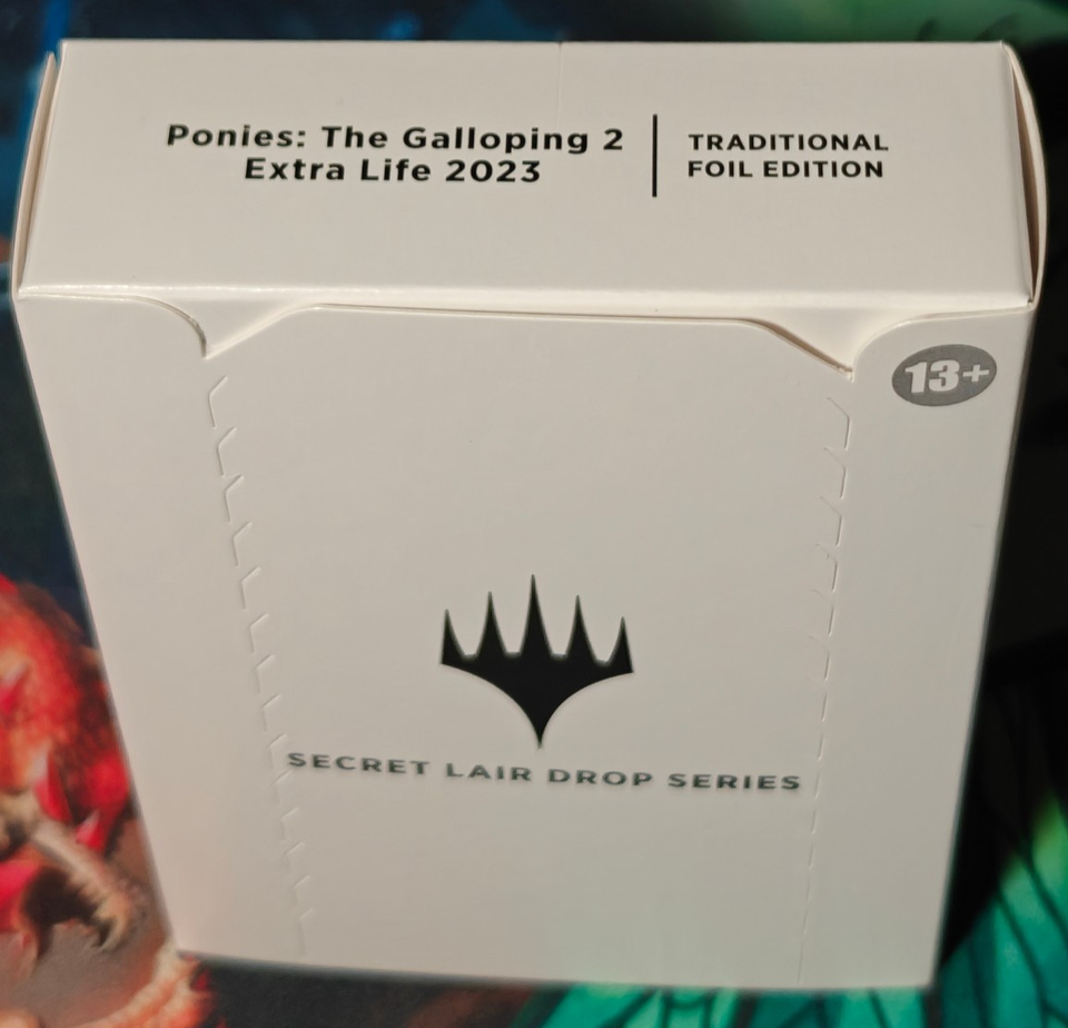 MTG Secret Lair Ponies: The Galloping 2 Extra Life 2023 [UPick Foil/Reg ...