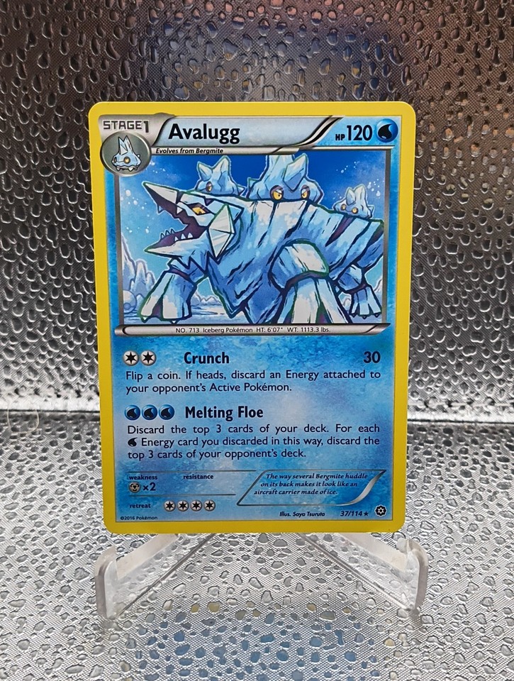 Avalugg 37/114 Steam Siege Pokemon TCG trading card | eBay
