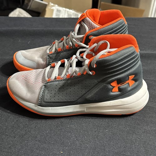 Kids Under Armour Torch Mid Grade School Boys Basketball Shoes Size 4Y ...