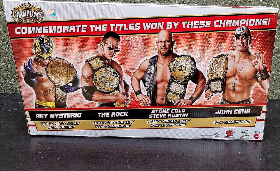WWE Champion Collection Elite Legends 4 Pack Collectible | eBay