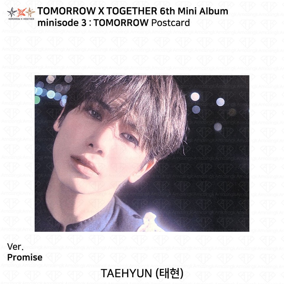 TXT Tomorrow X Together minisode 3: TOMORROW Photocard Postcard Poster ...