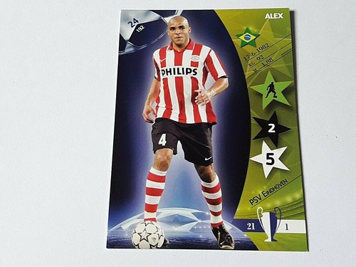 ALEX PSV EINDHOVEN TRADING CARD PANINI CHAMPIONS LEAGUE 2007 N°24 ...