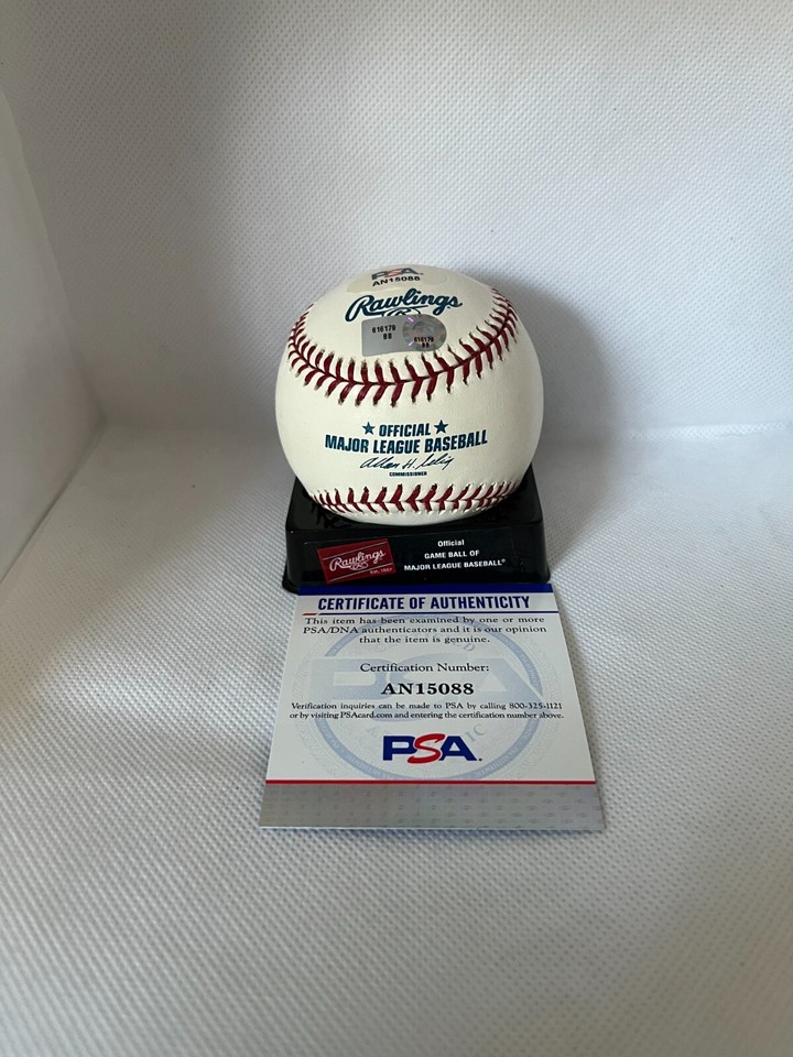 LUIS APARICIO SIGNED OMLB BASEBALL SWEET SPOT PSA AN 15088 MLB AUTH | eBay