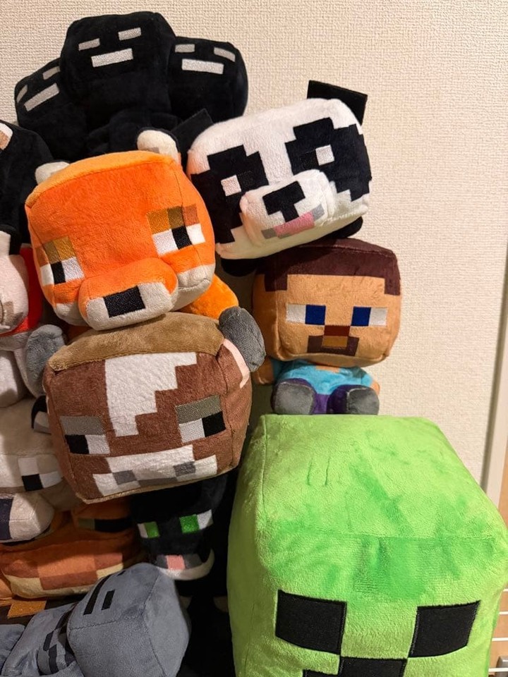 Minecraft Plush Set - 14 Pieces | eBay UK
