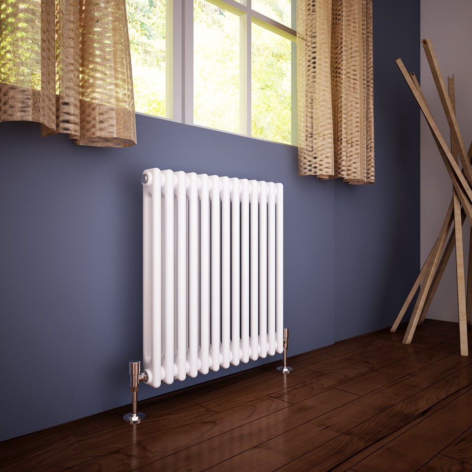 Traditional 2 3 Column Radiator Vertical Horizontal Rads Cast Iron ...