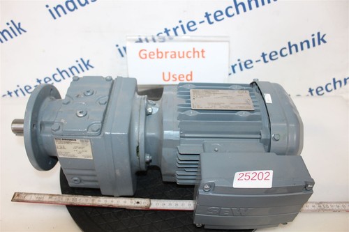 SEW-EURODRIVE RF37/II2GD EDRS80S4/3GD/KCC/AL Getriebemotor 0,55 kW 78 ...