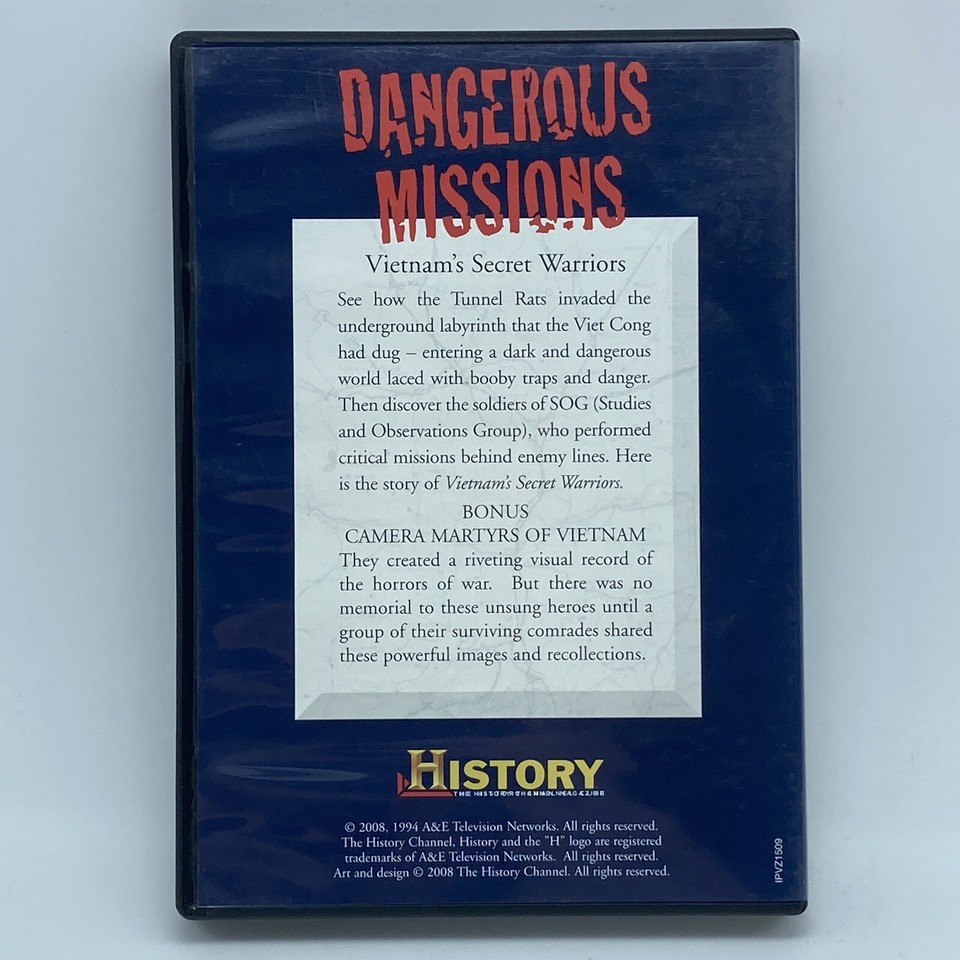 Dangerous Missions: Vietnam's Secret Warriors DVD OOP 2008 History ...