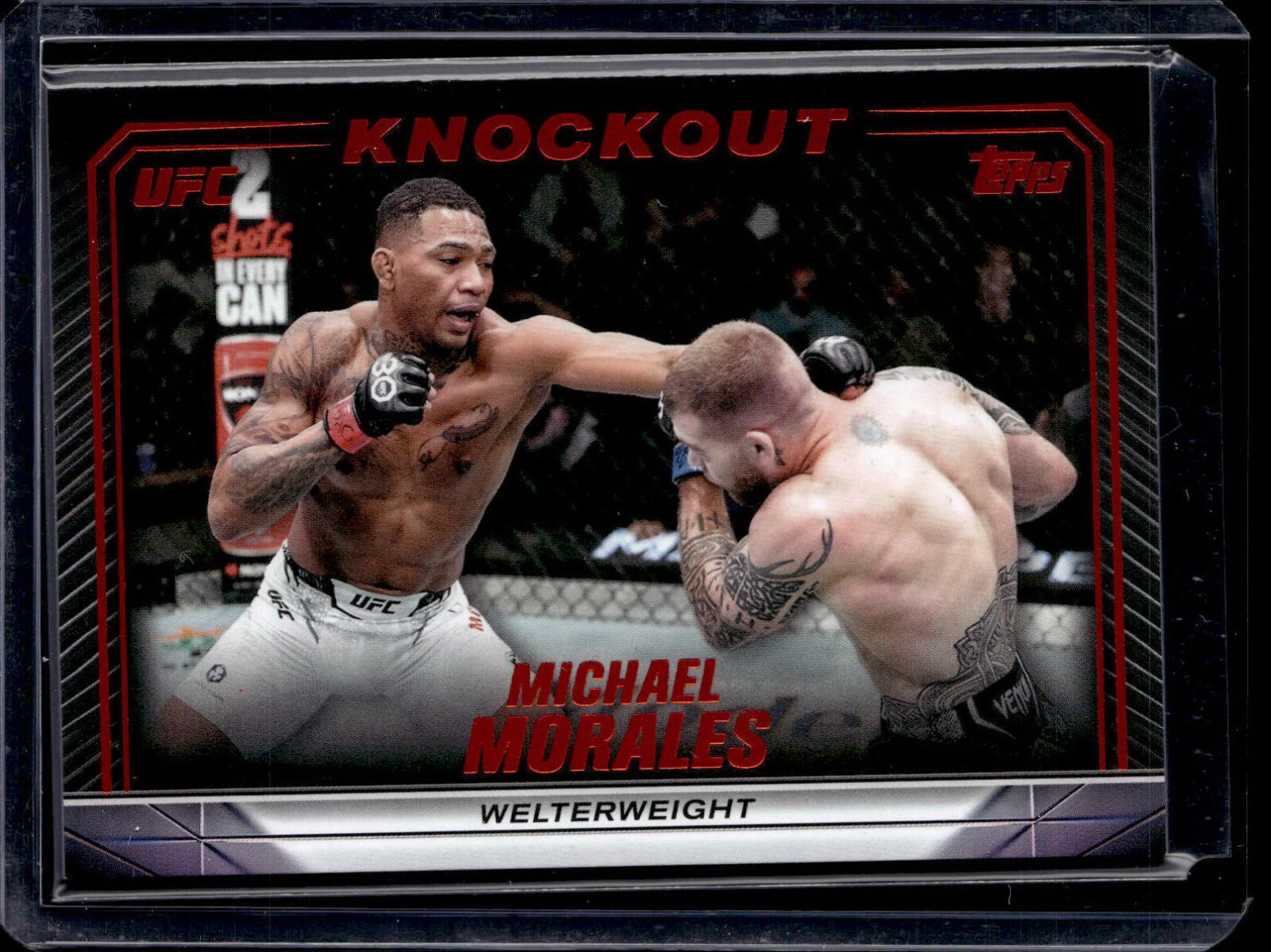 2024 Topps Knockout UFC #16 Michael Morales Orange Foil | eBay
