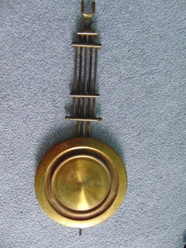 OLD ANTIQUE VIENNA REGULATOR WALL CLOCK ADJUSTABLE PENDULUM PARTS | eBay