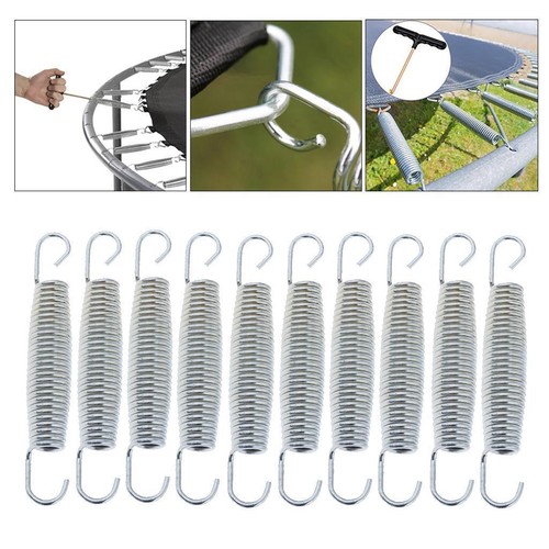 10x High Strength Trampoline Springs Trampolines Fix Spring Hardware 3 ...