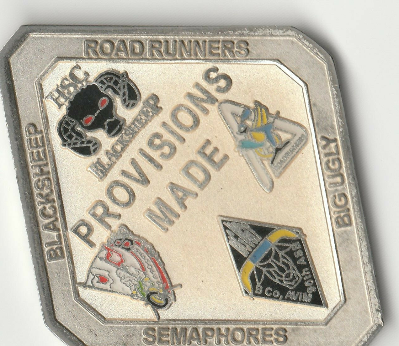 96TH AVIATION SUPPORT BATTALION FORT CAMPBELL KY Challenge Coin 2" DIA ...