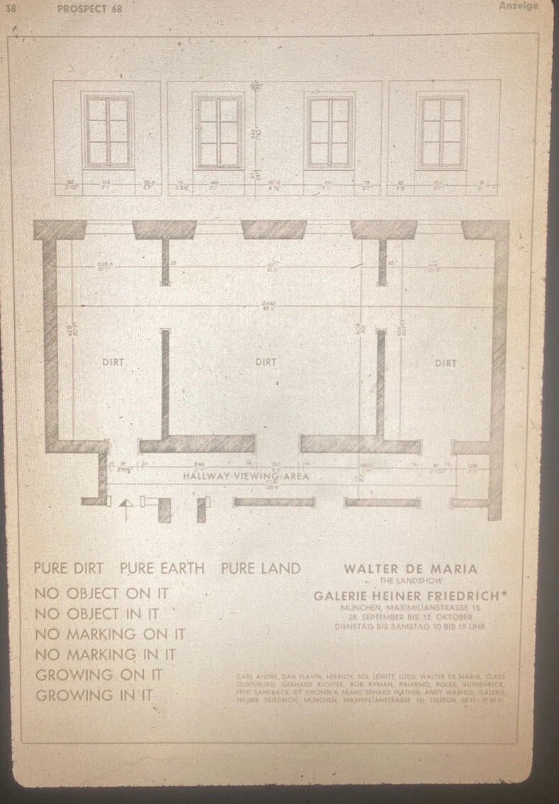 Walter De Maria Earth Room