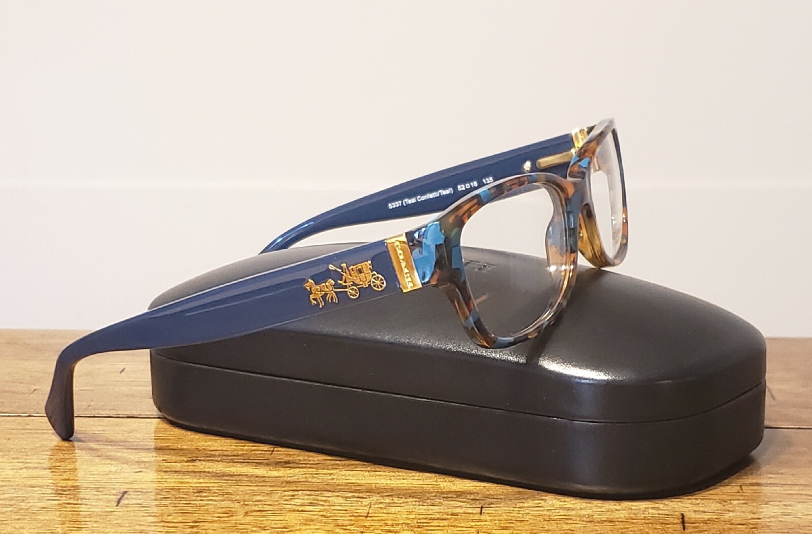 Coach 6078 Blue Plastic Rectangle Eyeglasses for Women for sale online ...