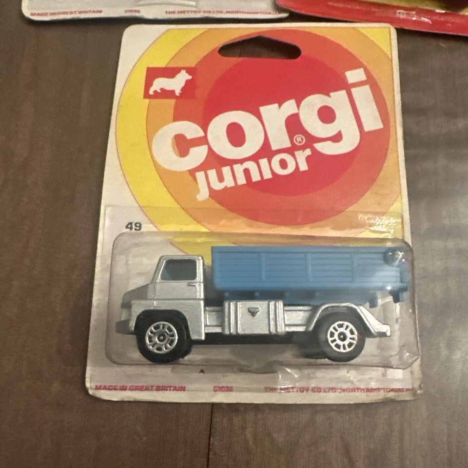 Corgi Juniors Die Cast Cars Lot New - Texaco Tanker, Dump Truck, Fire ...