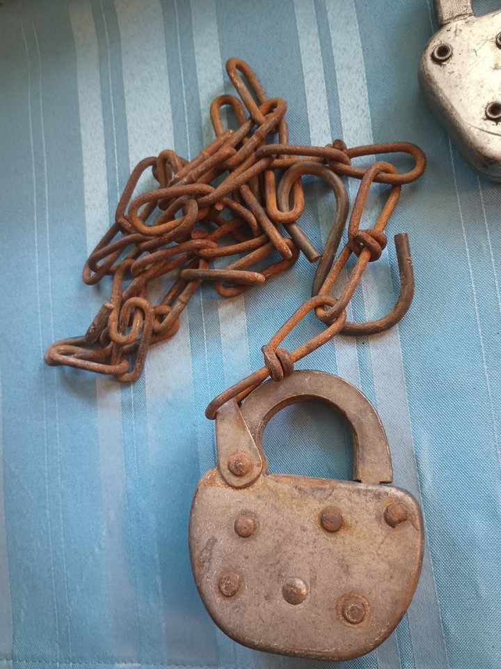 Vintage Lot Of 3 Railroad Locks Keline No Key Canadian Pacific And D&H ...