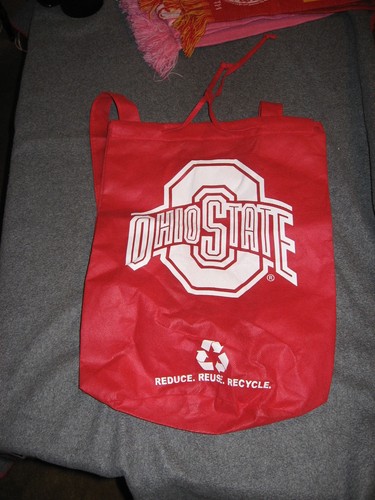 Ohio State University Red Resuable Backpack bag | eBay