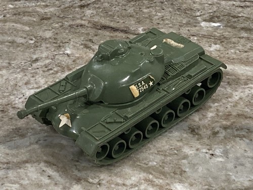 TIM-MEE Toys Plastic Toy Korean War Era U.S. Army M48 Patton Tank | eBay