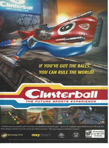 Clusterball Print Ad/Poster Art PC Big Box (A) | eBay