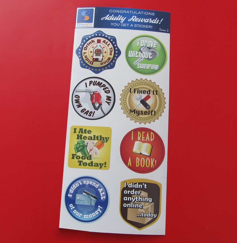 Adult Reward Stickers Series 2 You Adulted Today Congratulations adult ...