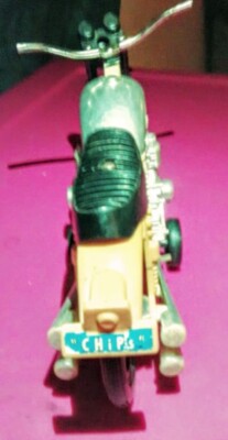 Rare Vintage 1980 Mego CHiPs California Highway Patrol Motorcycle Toy ...