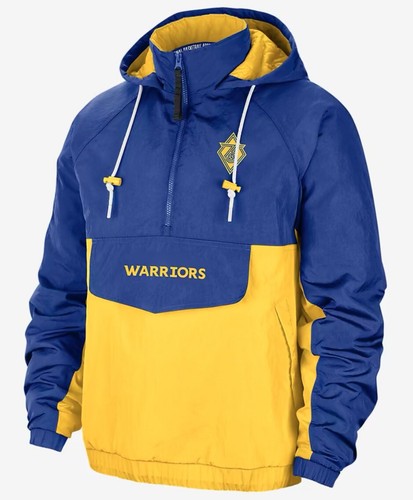 Nike NBA Golden State Warriors Jacket Mens Size XL 75th Anniversary GSW ...