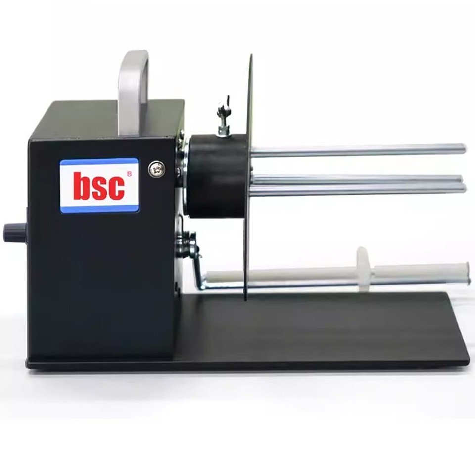 Electric Label Rewinder Automatic Label Rewinding Machine 1-10 inch/s ...