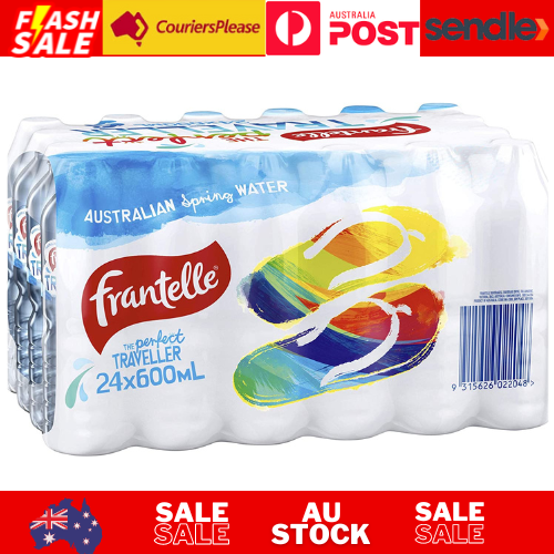 Frantelle Spring Water, 24 x 600ml | eBay Australia