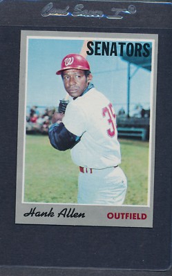 1970 Topps #014 Hank Allen Senators EX/MT *6288 | eBay