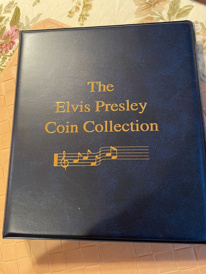 Elvis Movie Coin Collection Half Dollars Love Me Tender & Loving You ...