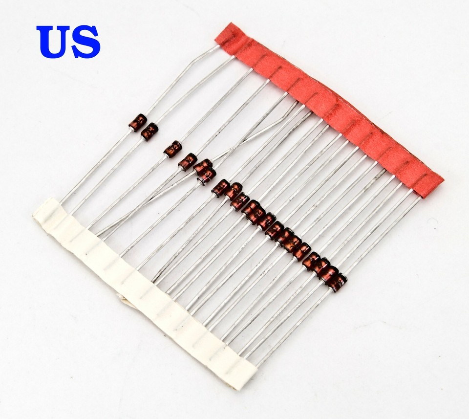1W 3.6V ZENER DIODE 1N4729A (10 pcs) - Free & Fast shipping | eBay