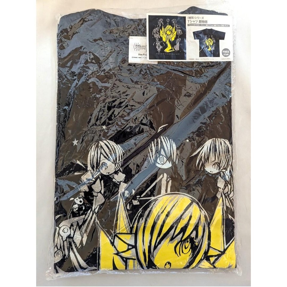[New] Monogatari Series Koyomimonogatari T-shirt Ueda Hajime, Oshino ...