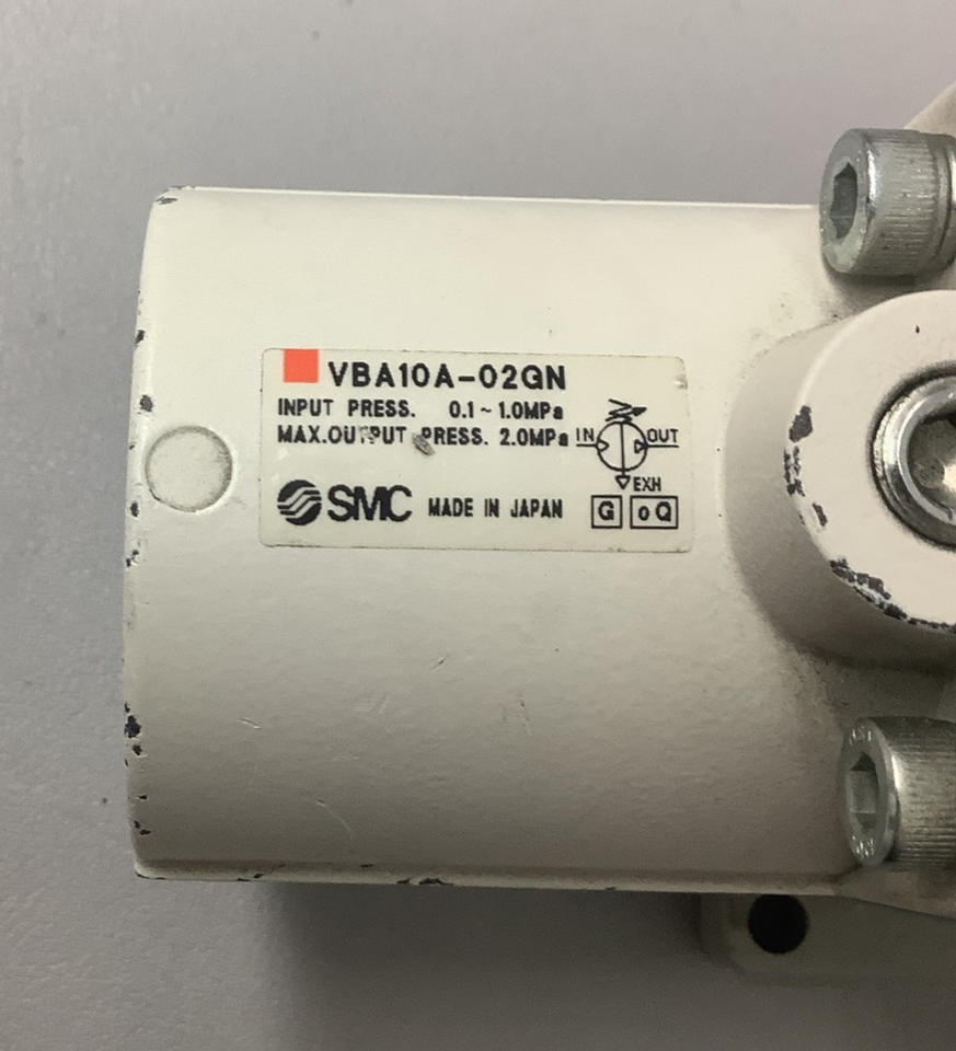 SMC VBA10A-02GN Combo Pressure Booster Regulator 1/4" w/ Silencer (b618 ...
