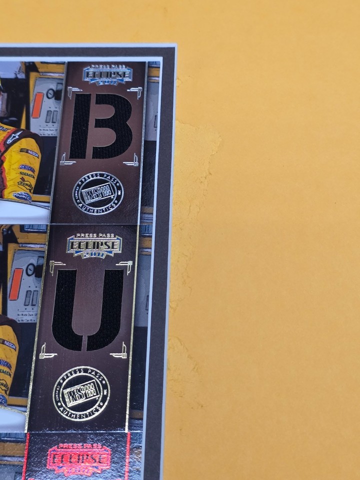 Kyle Busch Complete 2011 Spellbound Race Used Firesuit Card Set JGR ...