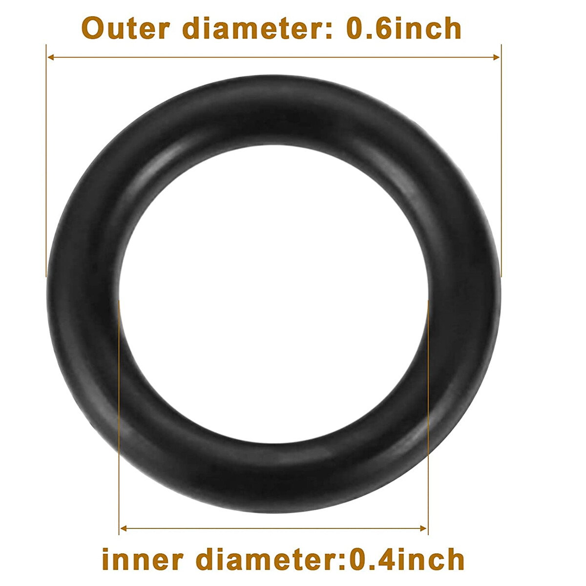 20X Propane Natural Gasket O-Ring Propane P.O.L. Fittings OD 0.58" OD 0 ...