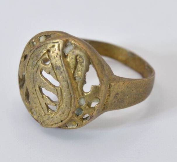 VERY RARE ANCIENT BRONZE ROMAN RING- LEGIONARY ANTIQUE RING ARTIFACT ...