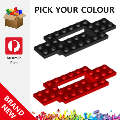 Genuine LEGO™ - Vehicle Base 4 x 10 x 2/3 with 4 x 2 Recessed - 30029 ...