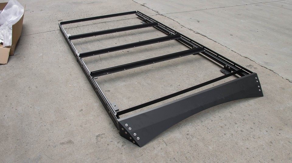 Van Roof Ladder Rack for Ford Transit148"Low/Medium/High Roof with Wind ...