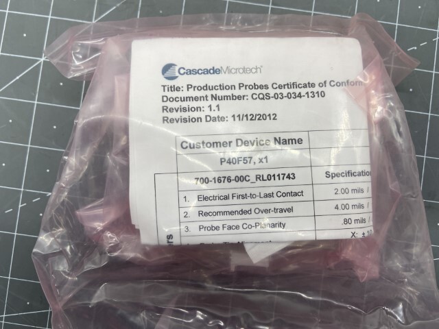 Cascade Microtech Pyramid Probe Core 40pin PN: P40F57 | eBay