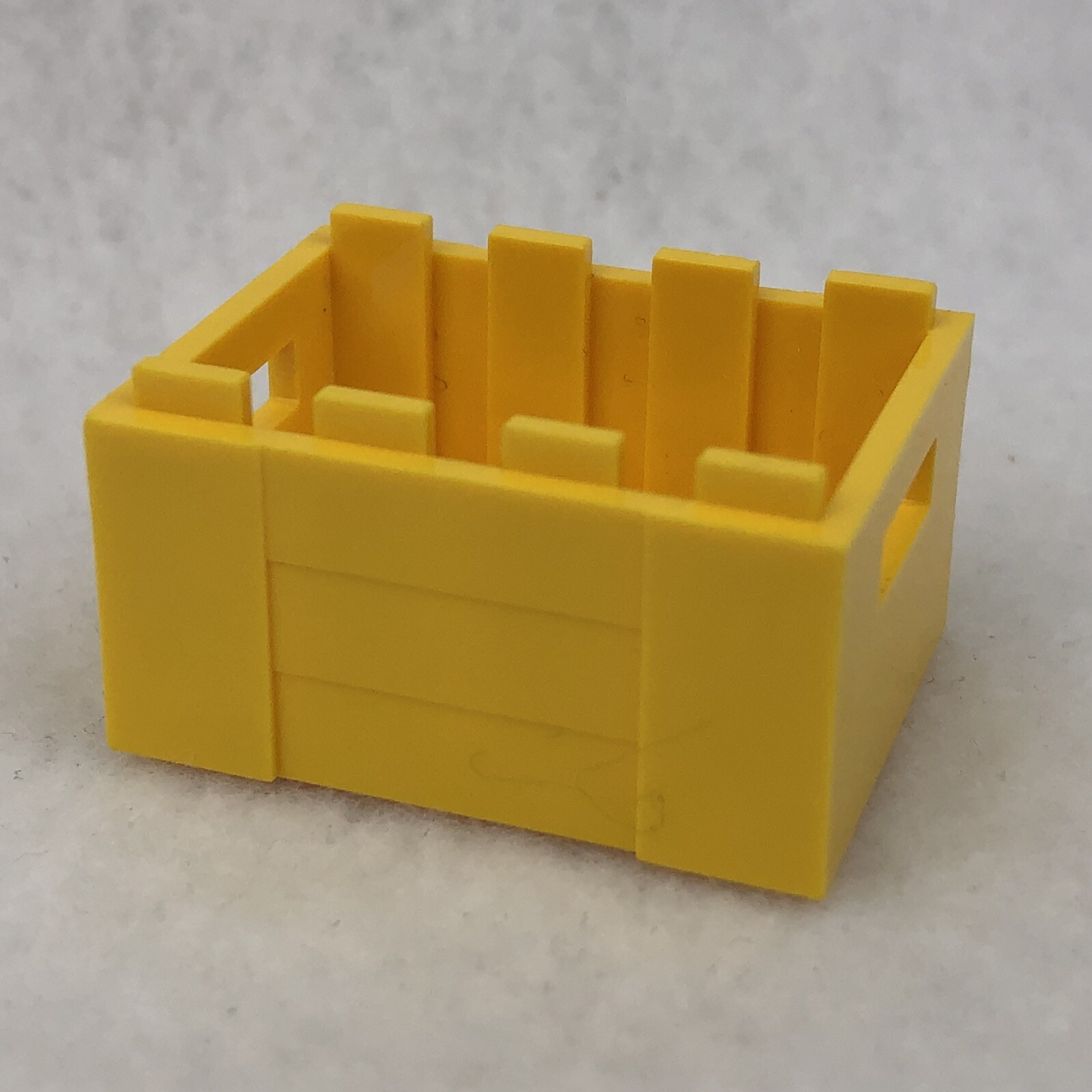 LEGO 30150 Yellow Container, Crate 3 x 4 x 1 2/3 W/ Handholds (x1) | eBay