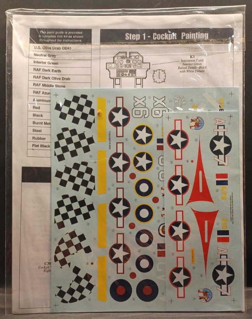 AMtech | No. 489202 | 1:48 P-40F/L Merlin-engined Warhawk/Kittyhawk II ...