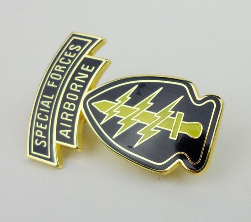 SET UNITED STATES US ARMY SPECIAL FORCES CAP BADGE PIN MILITARY HAT PIN ...