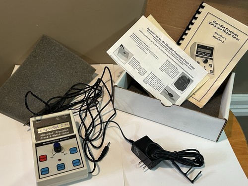 microset clock Precision Clock And Watch Timer | eBay