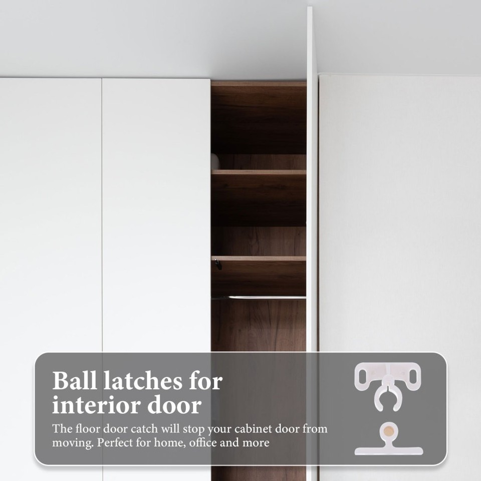 12pcs Ball Catch Cabinet Door Ball Roller Catch Cabinet Tension Latch ...