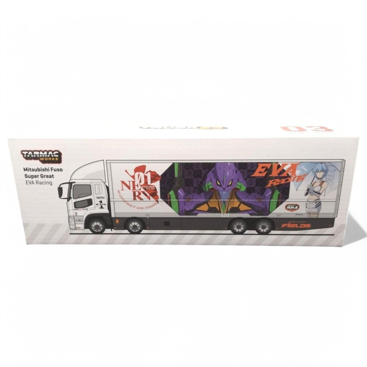 Tarmac Works Eva Racing 1/64 Mitsubishi Fuso Super Great | eBay Tarmac Works Eva Racing 1/64 Mitsubishi Fuso Super Great | eBay