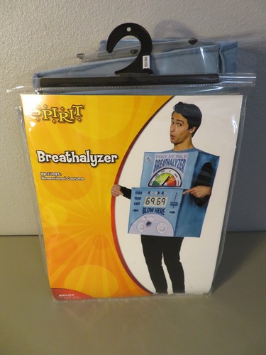 Spirit Halloween Breathalyzer Adult Large One Size Fits Most Costume ...