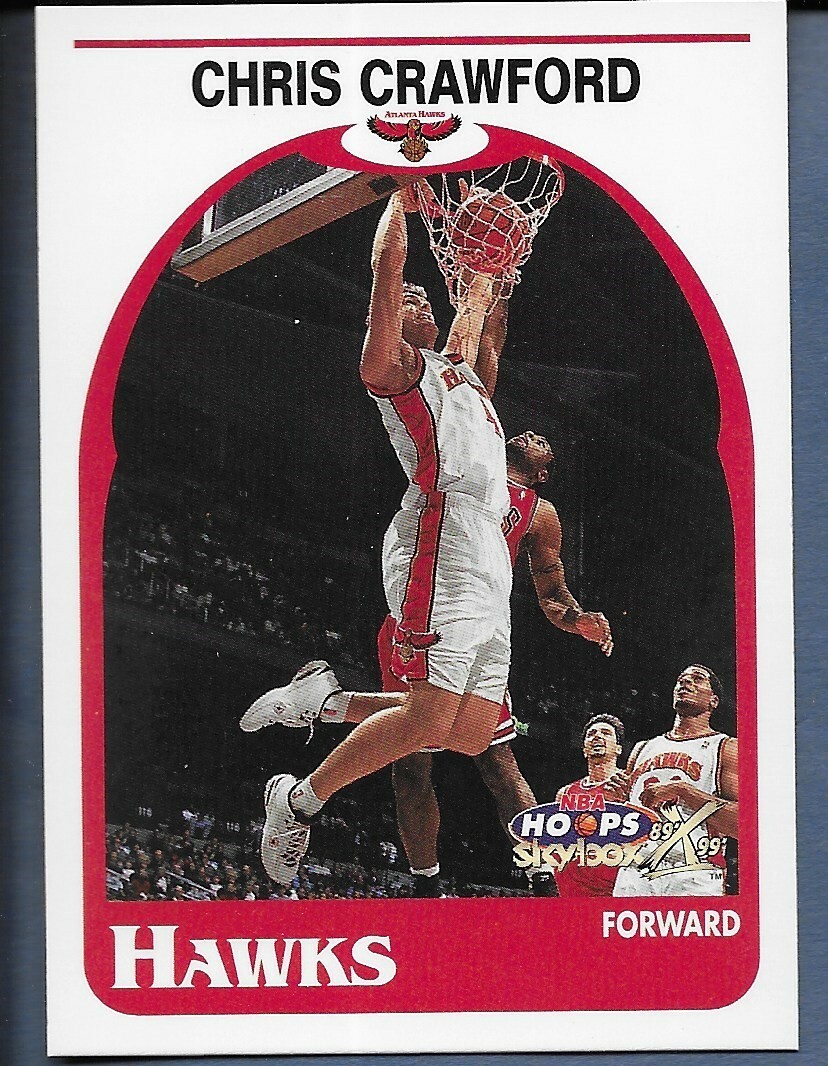 1999-00 Hoops Decade Hoopla Atlanta Hawks Basketball Card #133 Chris ...