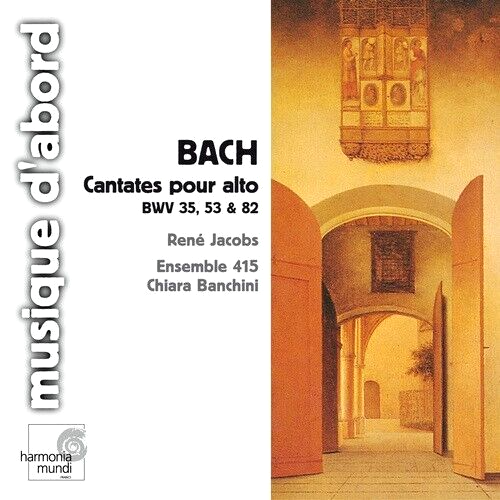 Bach Cantatas pour Alto RENE JACOBS CHIARA BANCHINI Harmonia Mundi CD ...